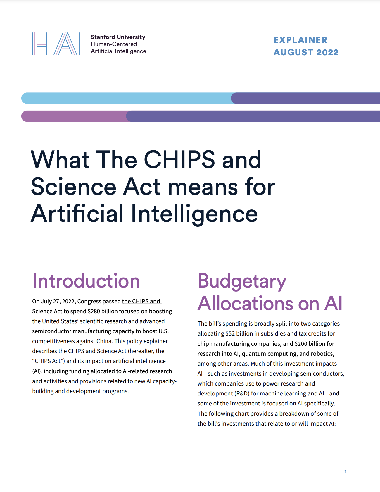 What the CHIPS and Science Act Means for Artificial Intelligence ...